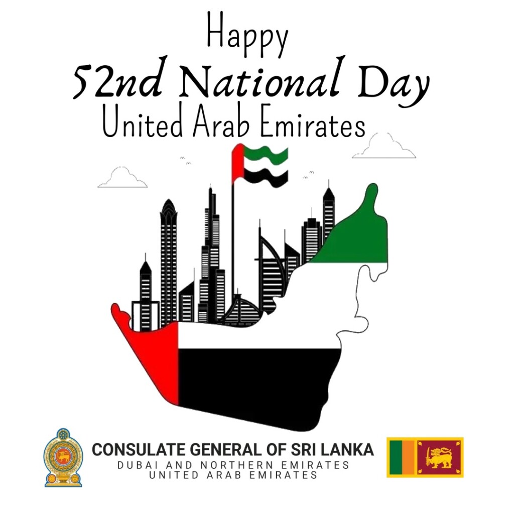 52nd national day uae - Consulate General of Sri Lanka - Dubai, United ...